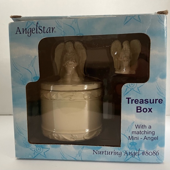 Angel Star | Accents | Angel Star Treasure Box Nurturing Angel 886 ...